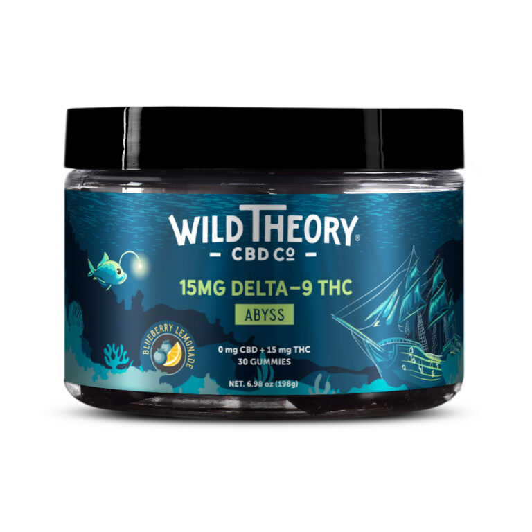 Abyss 15mg Delta 9 THC Gummies | Wild Theory CBD Co.