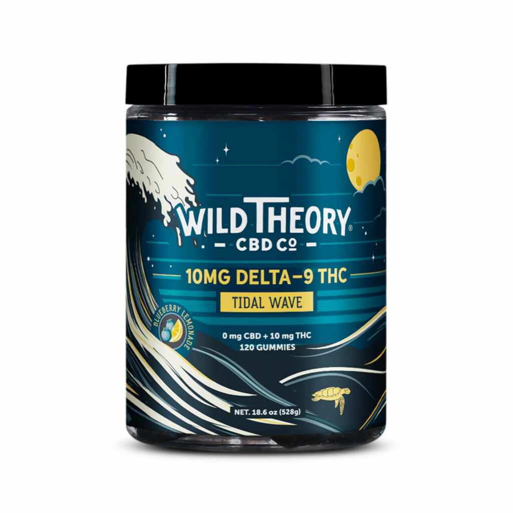 Tidal Wave 10mg Delta 9 THC Gummies | Wild Theory CBD Co.